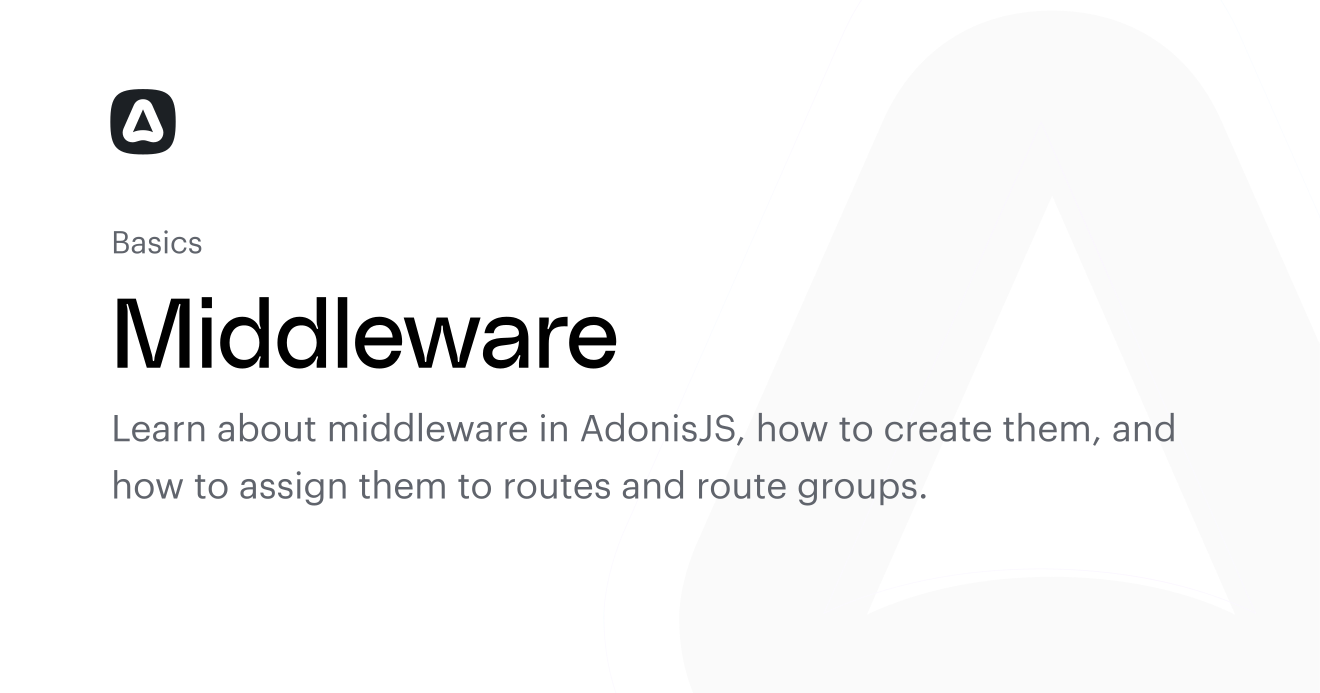 Middleware